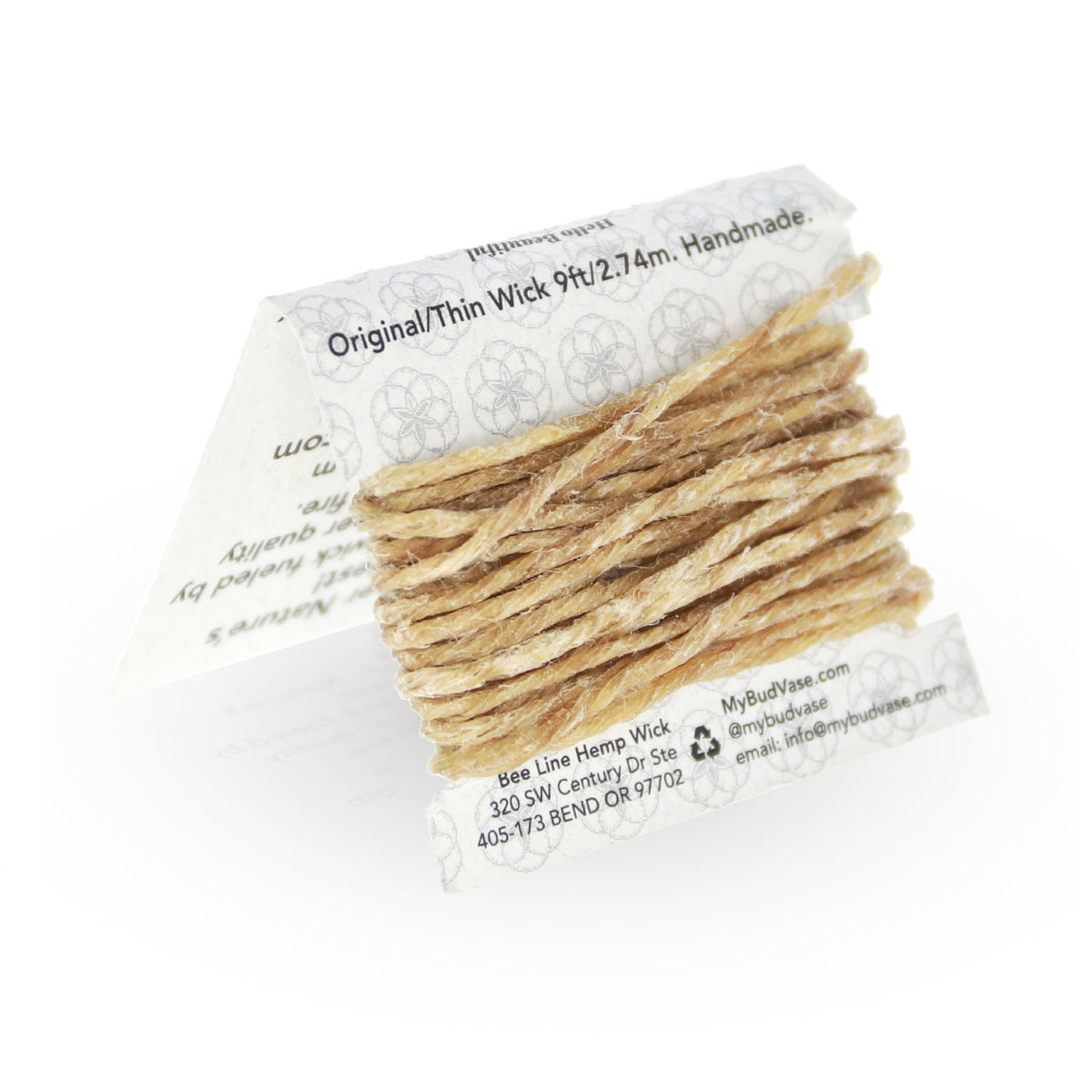 Hemp Wick Pack: My Bud Vase