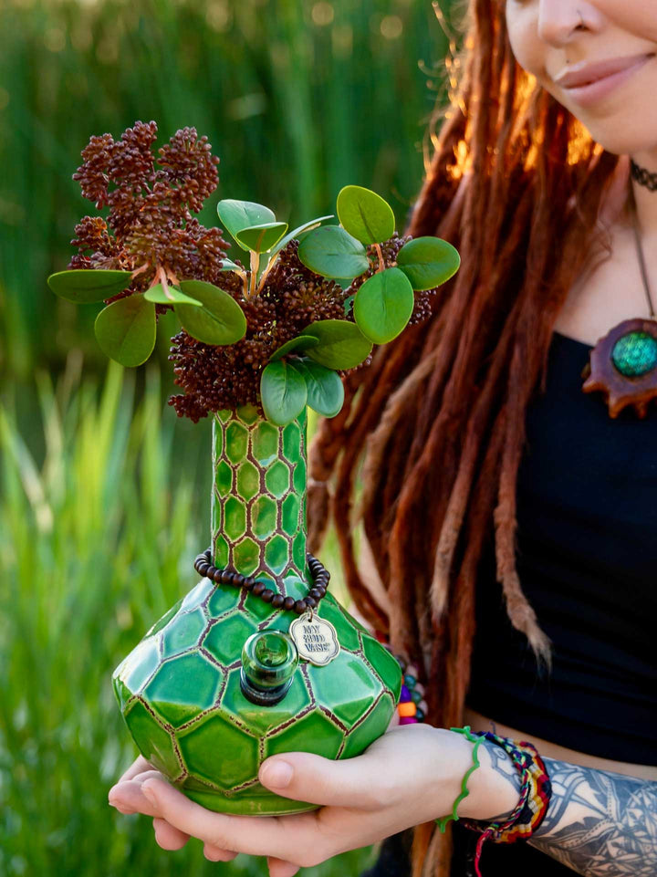 Turtle Vase Bong by My Bud Vase | Elegant & Grounding Vase Bongs