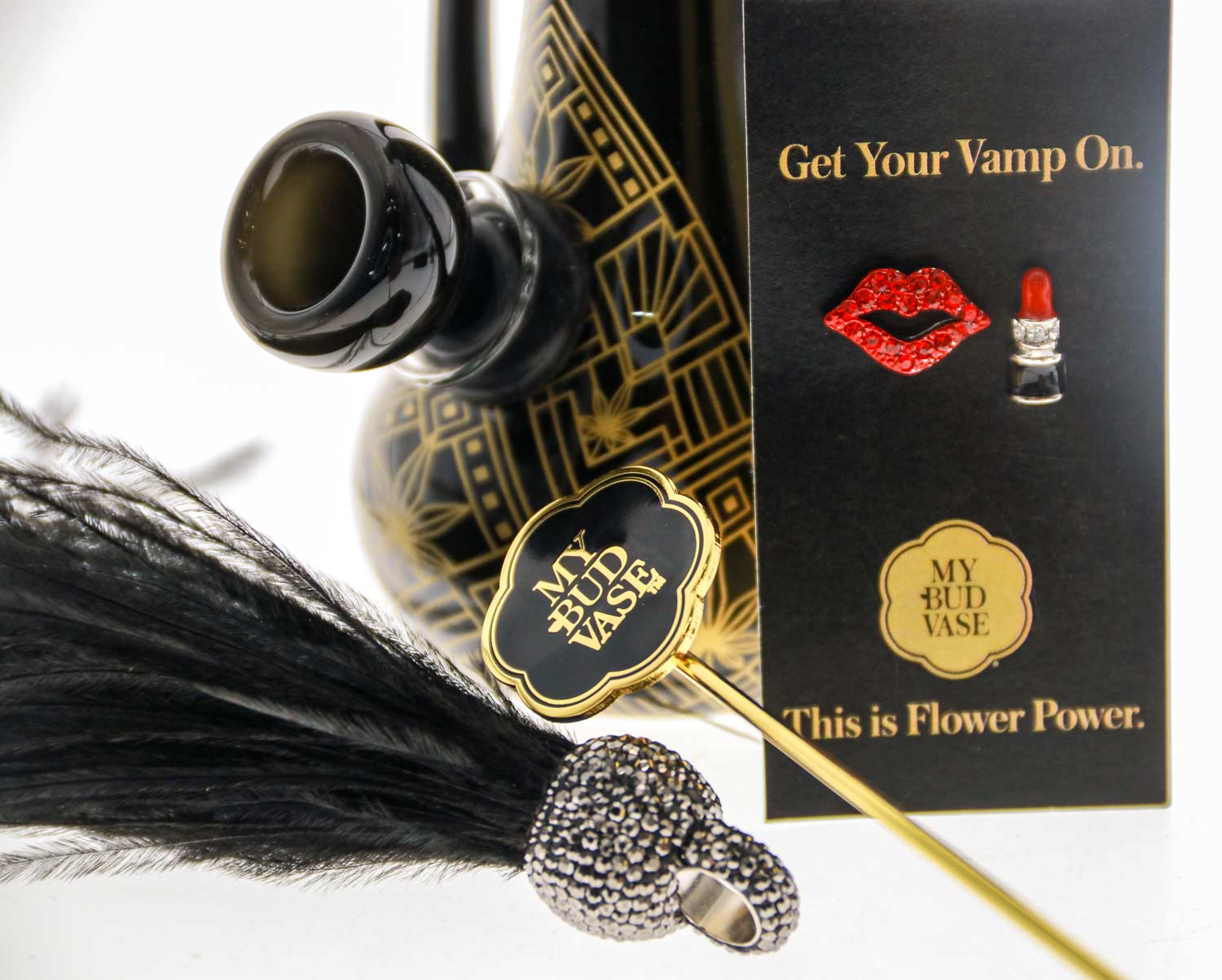 Vamp Vase Bong - Elegantly Crafted for Bold Empowerment | My Bud Vase